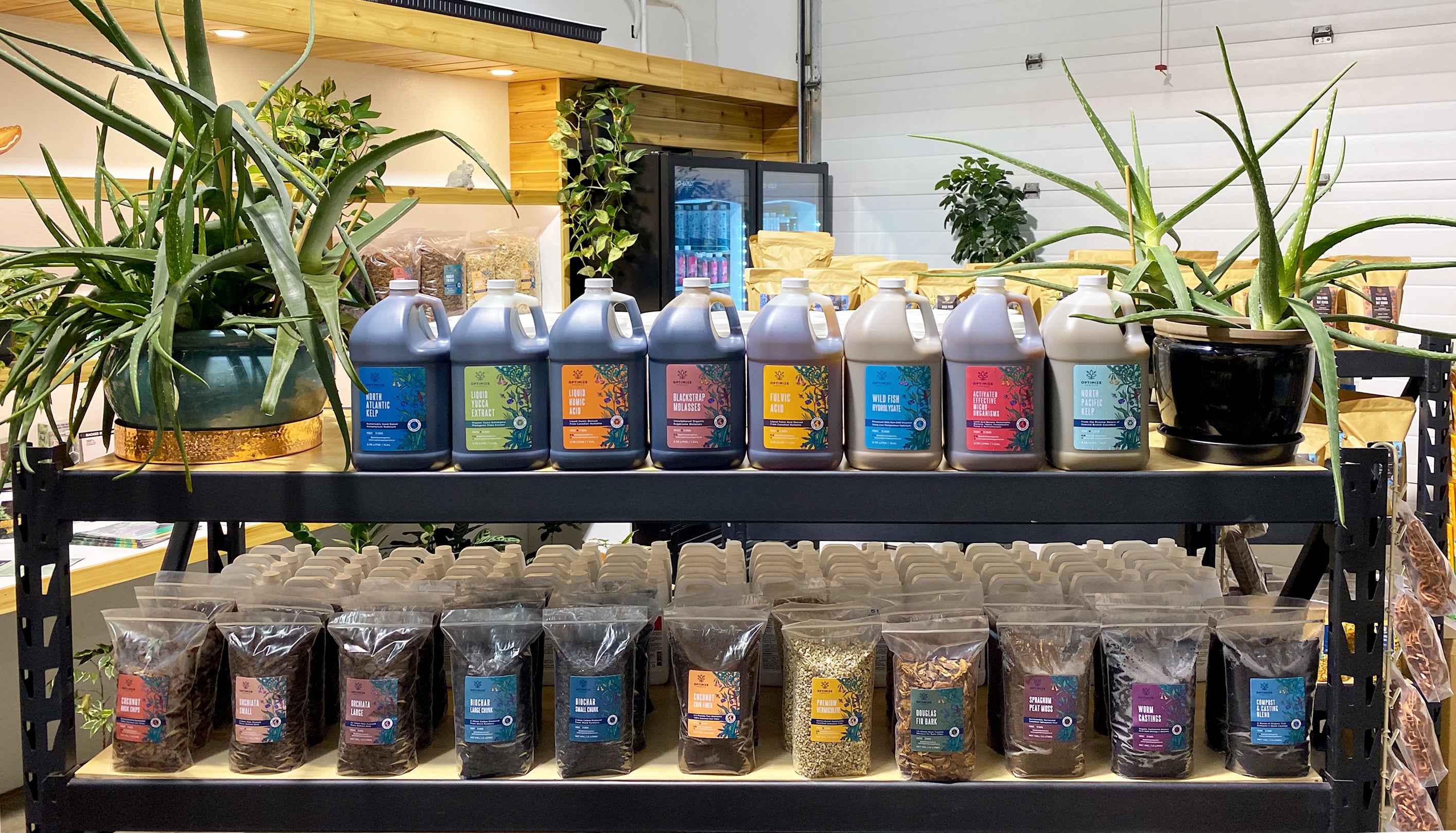 Liquid Amendments | For Soil, Teas, Foliar & Hydro – Optimize Organics Inc