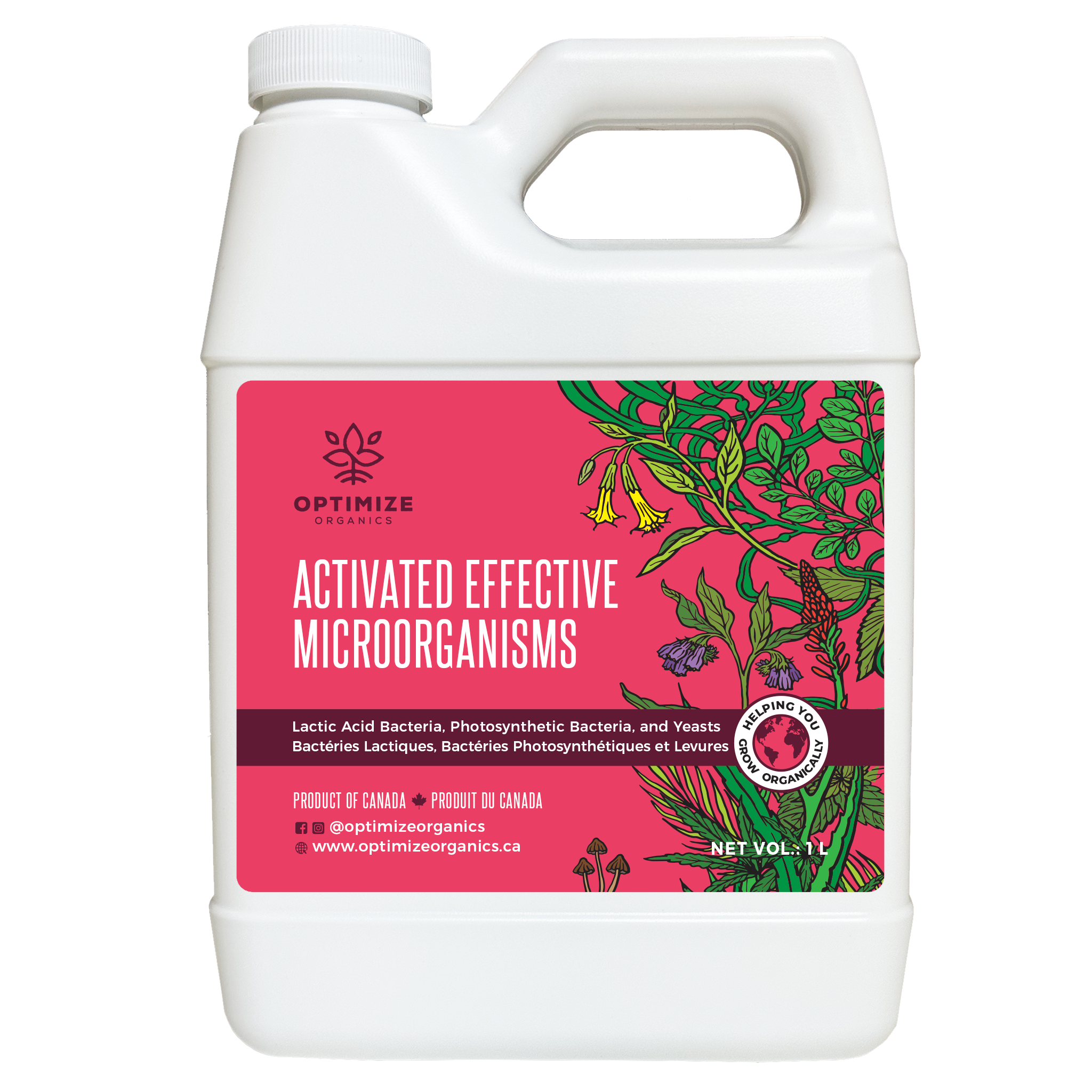 ACTIVATED BENEFICIAL MICROBES LIQUID - OPTIMIZE ORGANICS – Optimize ...