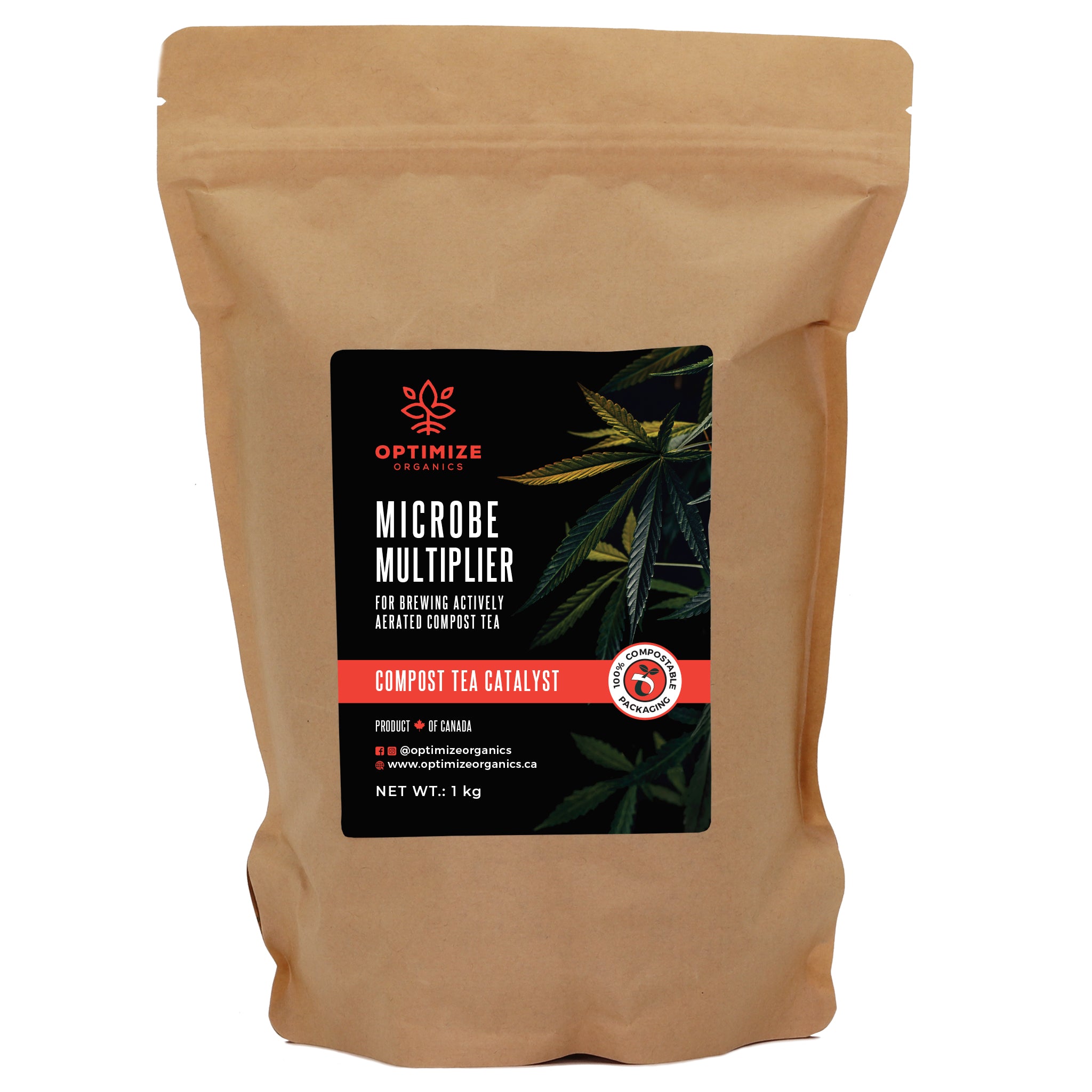 Microbe Multiplier | Microbial Food for Compost Tea – Optimize Organics Inc